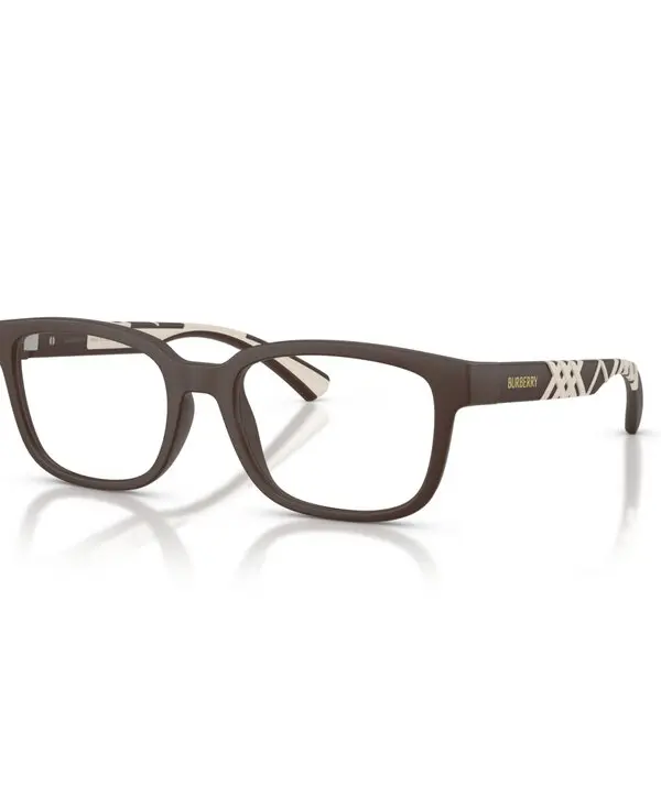 Burberry Rectangle Eyeglasses - Matte Brown