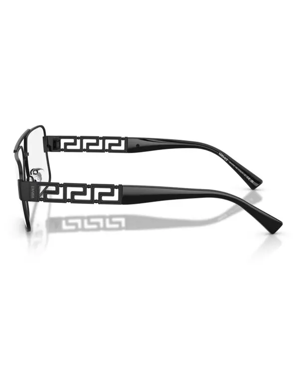 Versace Square Eyeglasses - Matte Black