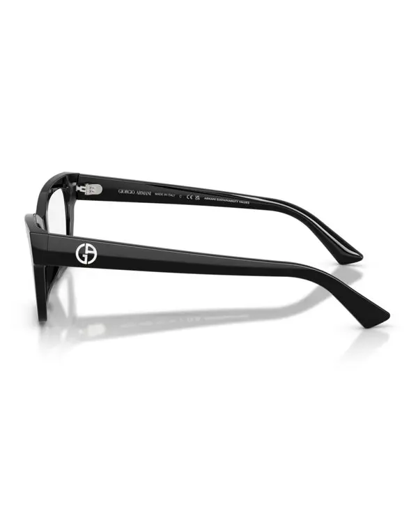 Giorgio Armani Cat Eye Eyeglasses - Black