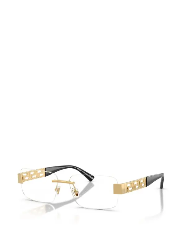 Versace Square Eyeglasses - Gold