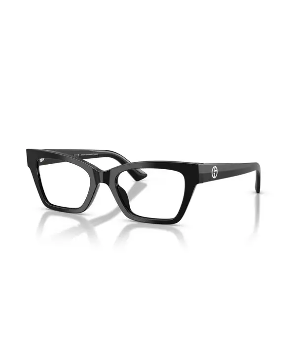 Giorgio Armani Full Rim Cat Eye Eyeglasses - Black