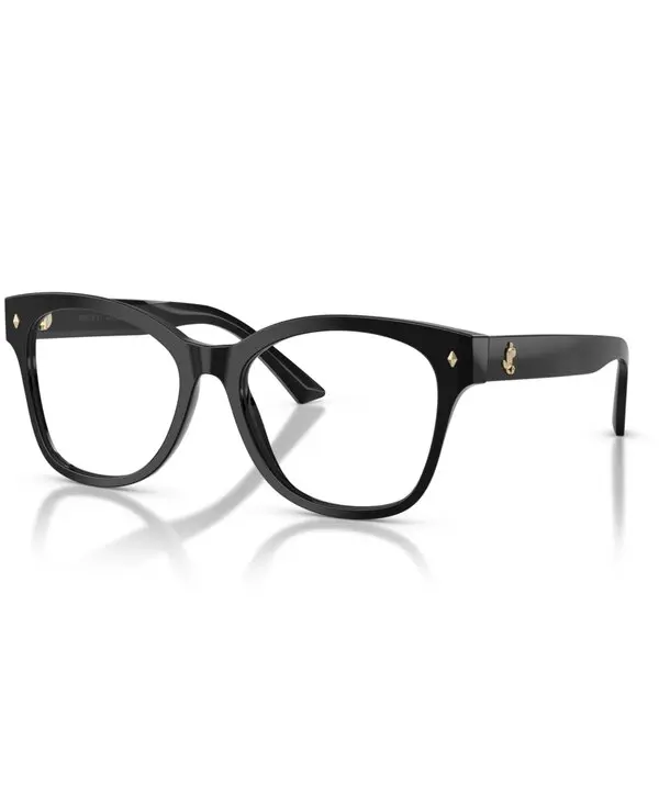 JIMMY CHOO Square Frame Eyeglasses - Black