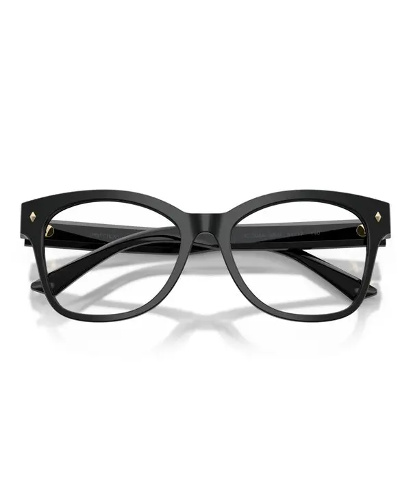 JIMMY CHOO Square Eyeglasses - Black