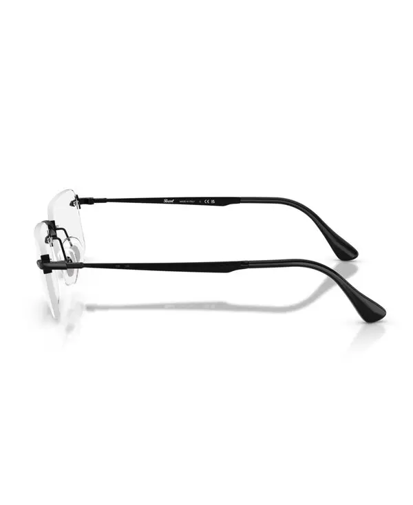 Persol Rimless Rectangle Eyeglasses - Black