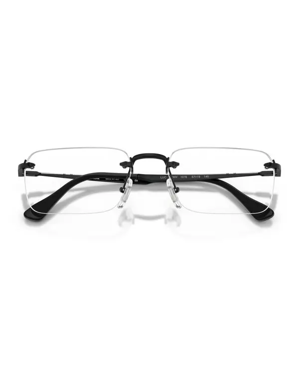 Persol Rimless Rectangle Eyeglasses - Black