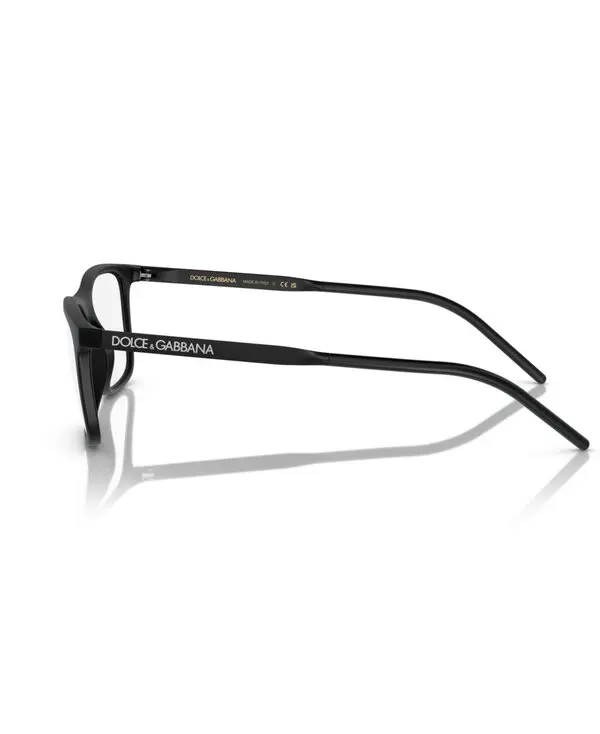 Dolce & Gabbana Rectangle Eyeglasses - Matte Black