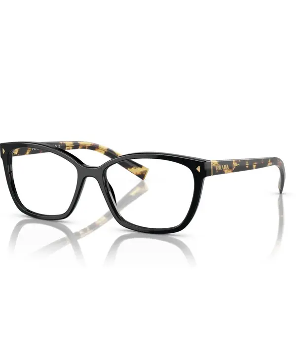 Prada Rectangle Eyeglasses - Black