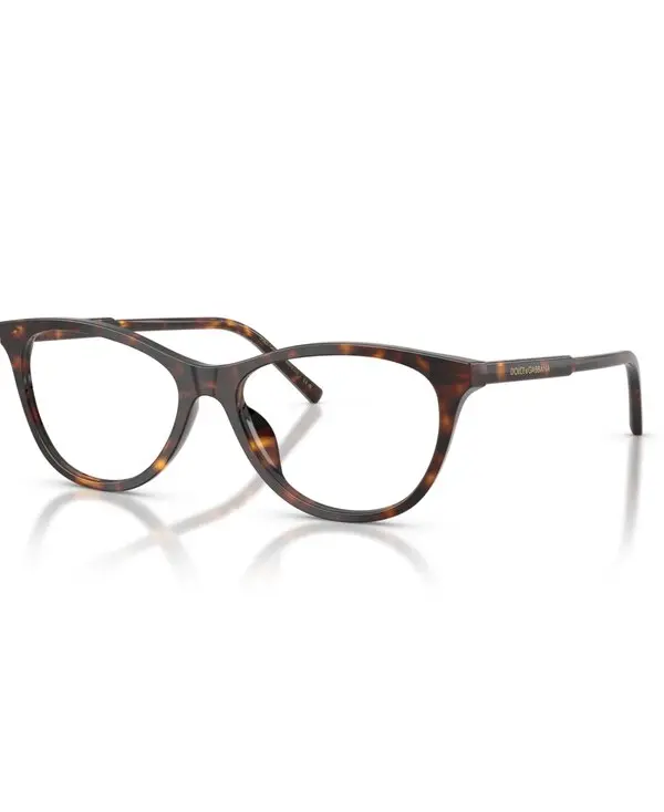 Dolce & Gabbana Cat Eye Eyeglasses - Havana