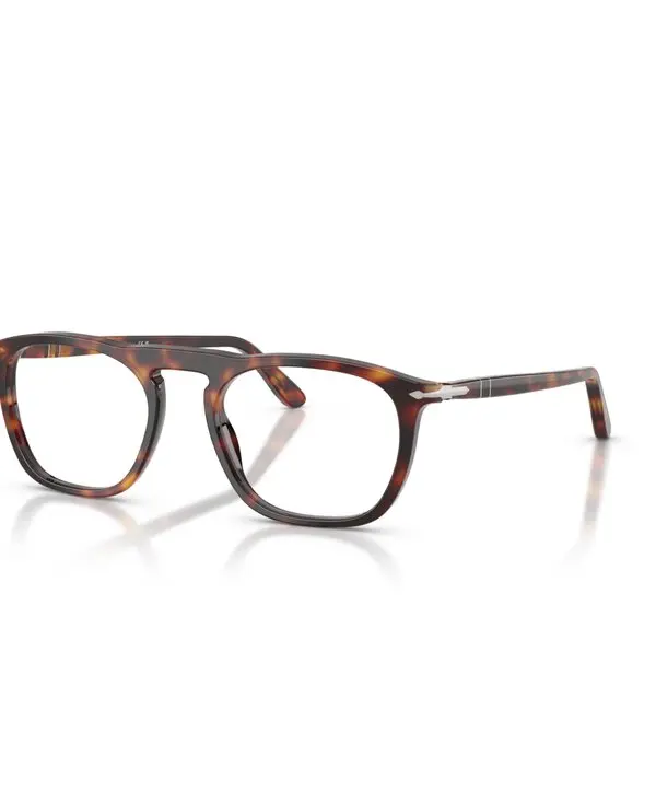 Persol Square Frame Eyeglasses - Havana
