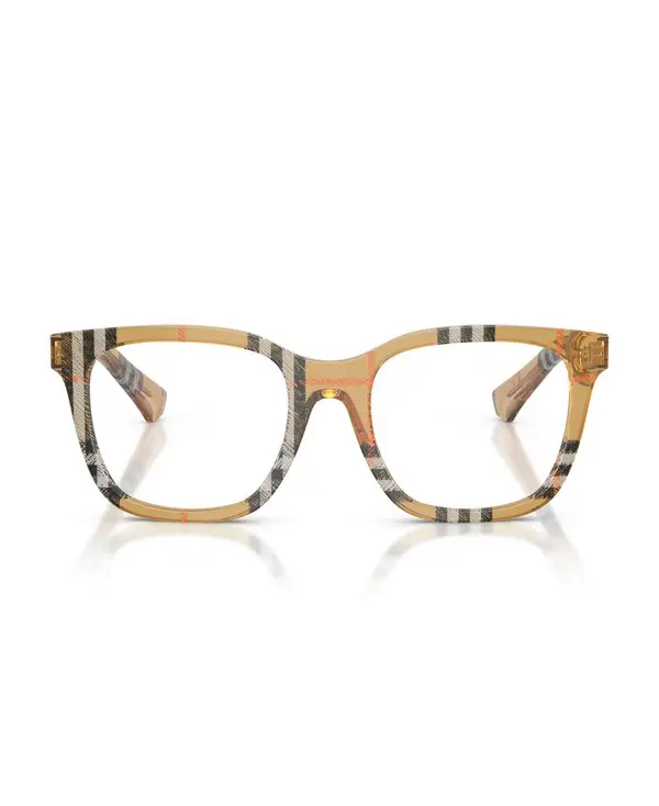 Burberry Square Eyeglasses - Check Sand