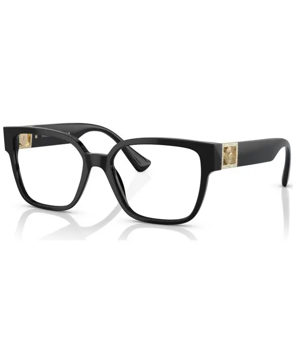 Versace Square Eyeglasses - Black