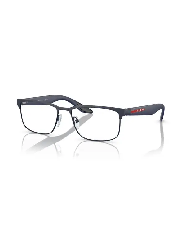 Prada Rectangle Eyeglasses - Blue Rubber