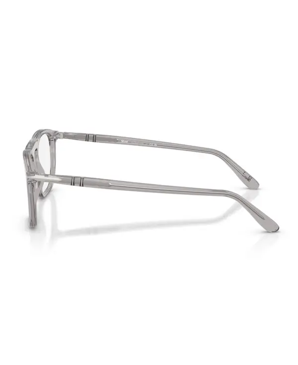Persol Square Frame Eyeglasses - Transparent Gray