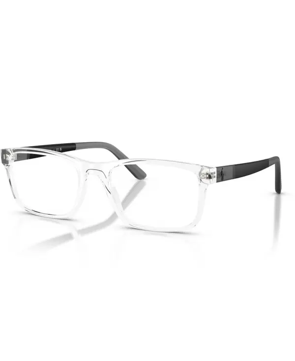 Polo Ralph Lauren Rectangle Eyeglasses - Shiny Crystal