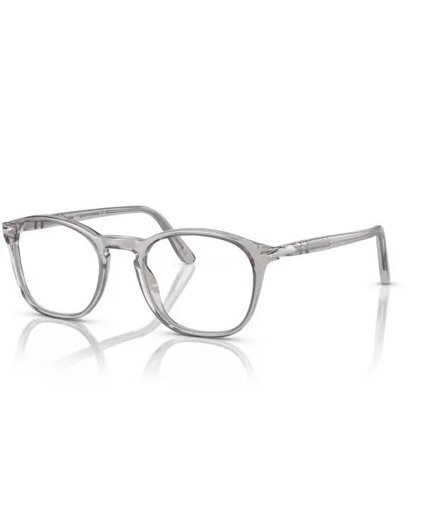 Persol Full Rim Eyeglasses - Transparent Gray