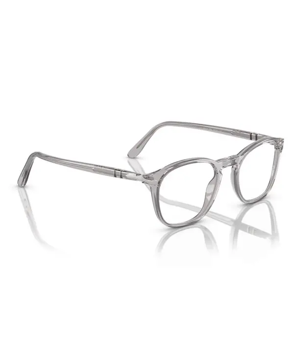 Persol Full Rim Eyeglasses - Transparent Gray