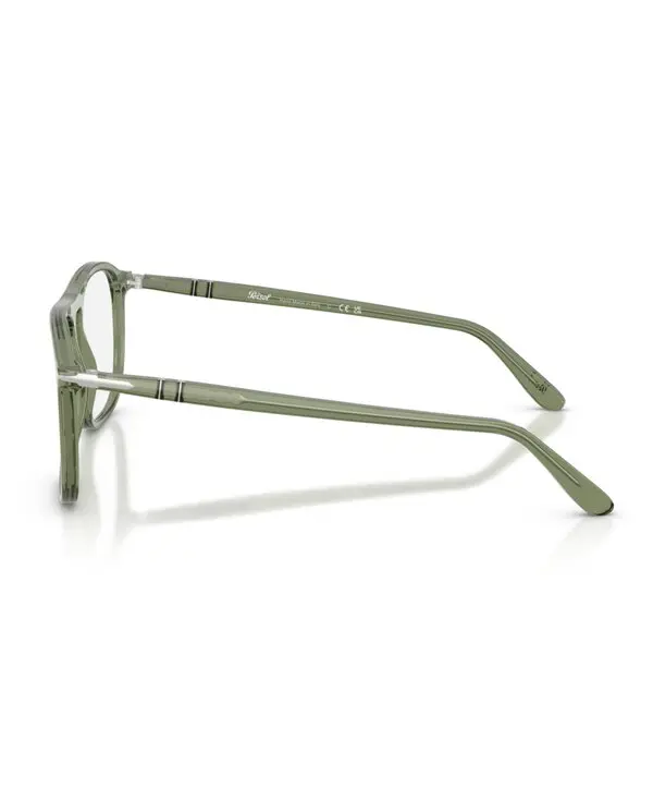 Persol Square Eyeglasses - Transparent Green