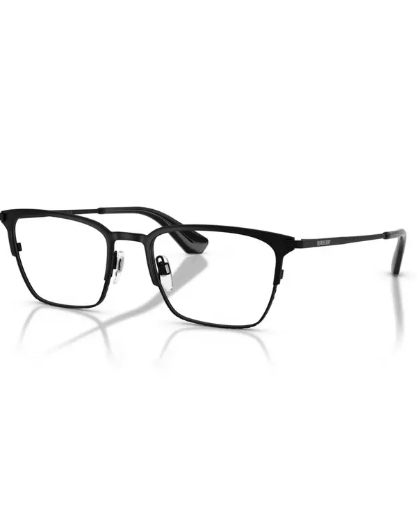 Burberry Rectangle Eyeglasses - Matte Black