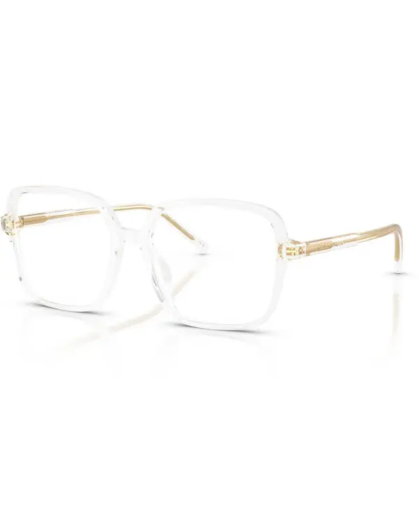 Dolce & Gabbana Square Frame Eyeglasses - Crystal