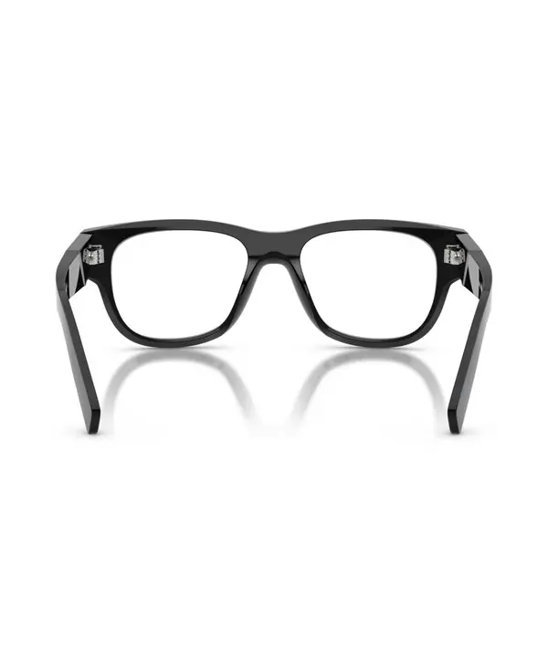 Prada Square Frame Eyeglasses - Black