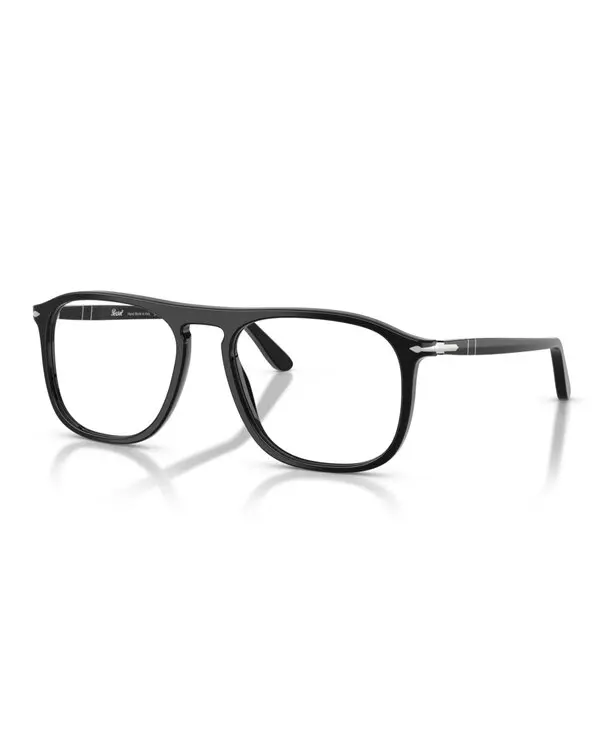 Persol Square Frame Eyeglasses - Black