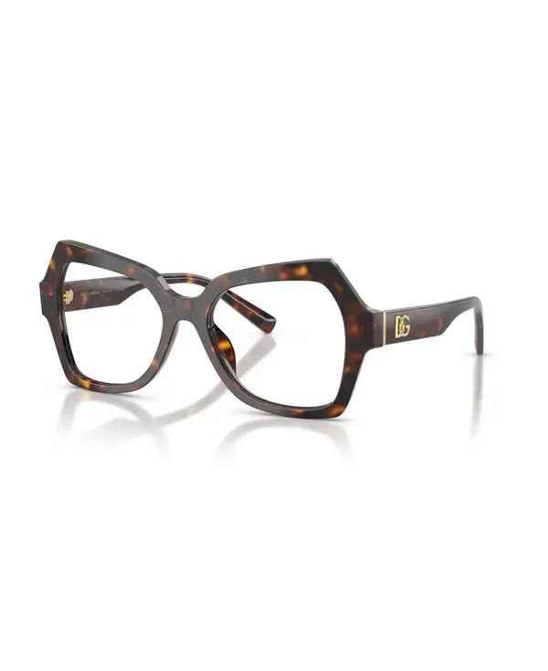 Dolce & Gabbana Butterfly Eyeglasses - Havana
