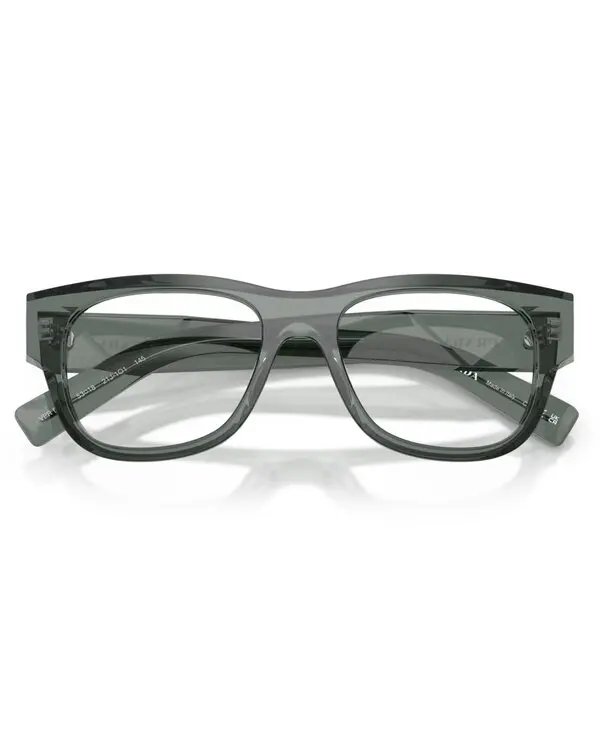 Prada Square Eyeglasses - Transparent Gray