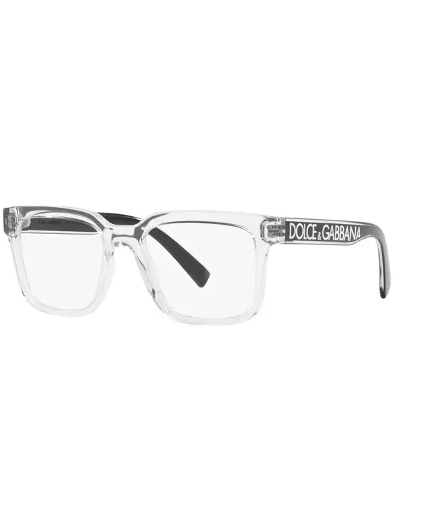 Dolce & Gabbana Square Frame Eyeglasses - Crystal