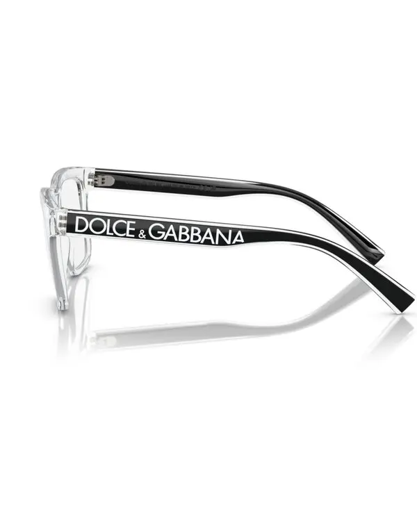 Dolce & Gabbana Square Frame Eyeglasses - Crystal