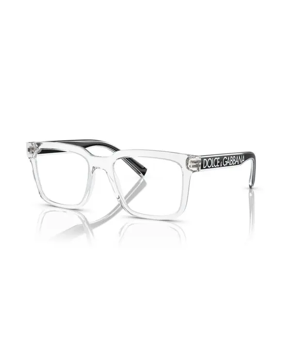 Dolce & Gabbana Square Frame Eyeglasses - Crystal