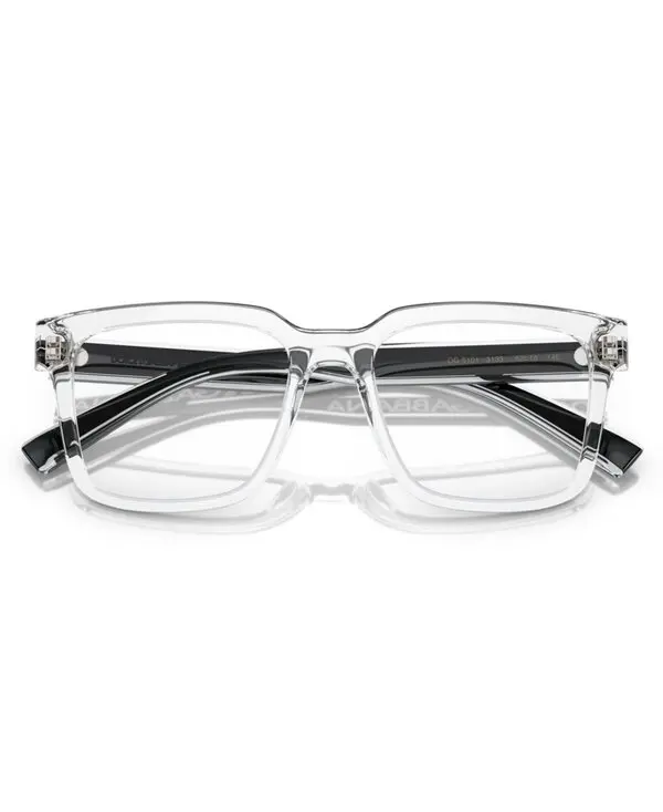 Dolce & Gabbana Square Frame Eyeglasses - Crystal