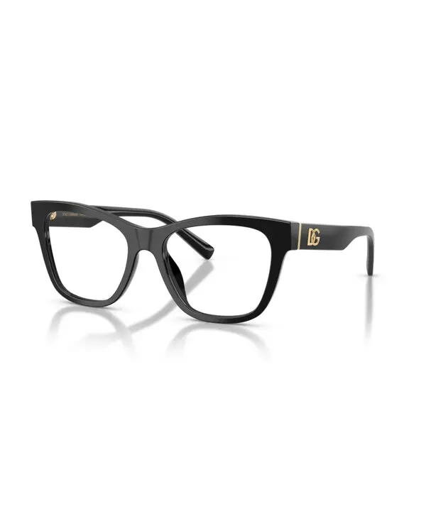 Dolce & Gabbana Square Acetate Eyeglasses - Black