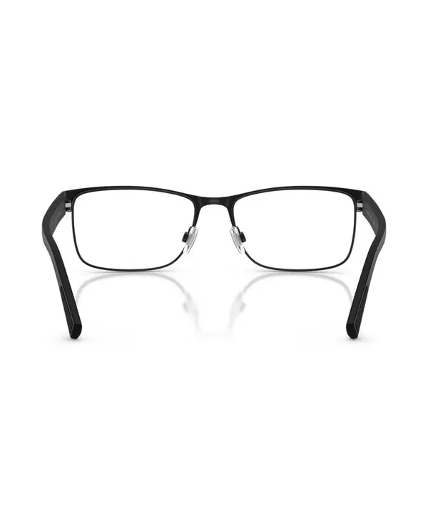 Polo Ralph Lauren Rectangle Eyeglasses - Matte Black