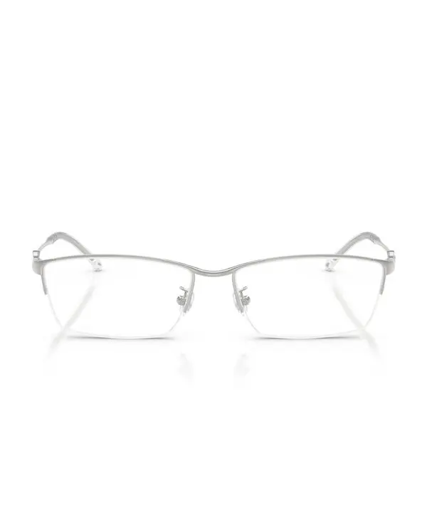 DIESEL® Rectangle Eyeglasses - Shiny Silver