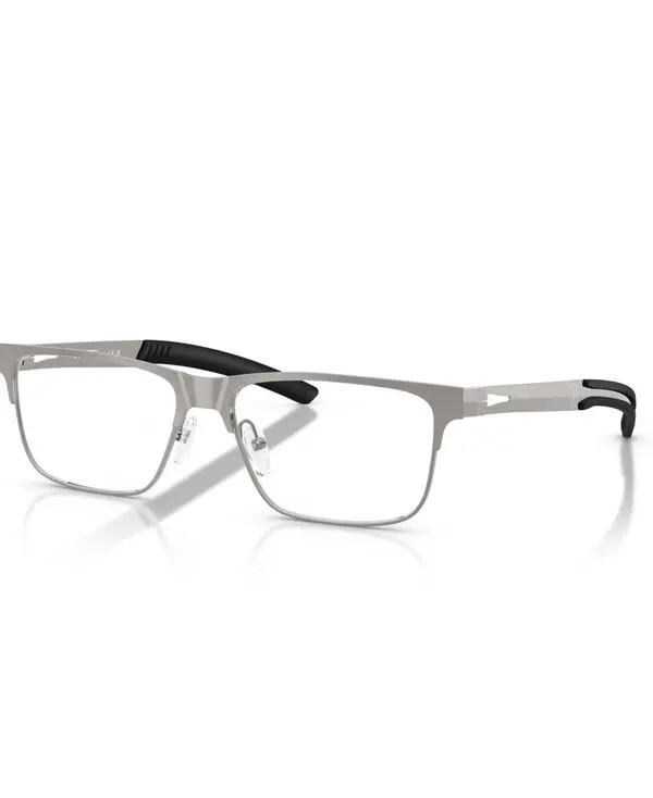 SCUDERIA FERRARI Rectangle Eyeglasses - Gunmetal Brushed