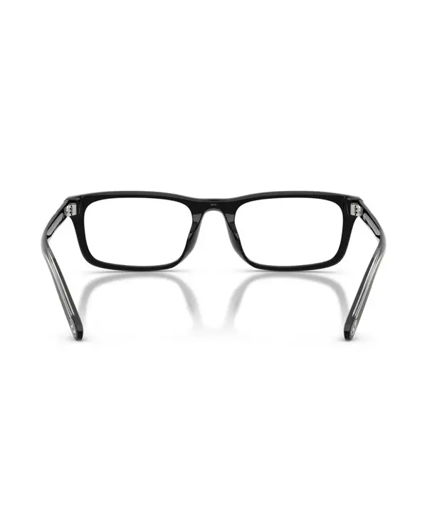 DIESEL® Rectangular Eyeglasses - Solid Black