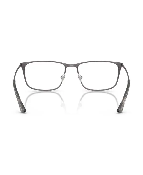 Brooks Brothers Rectangle Eyeglasses - Gunmetal