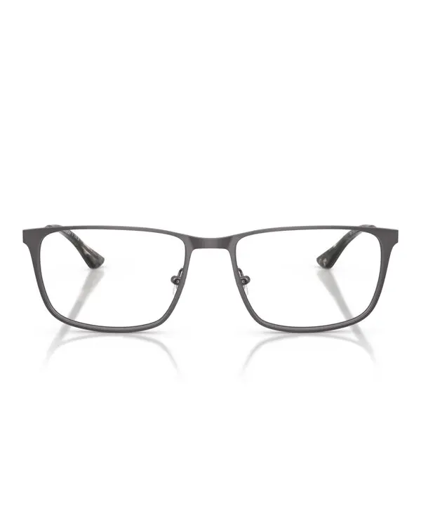 Brooks Brothers Rectangle Eyeglasses - Gunmetal