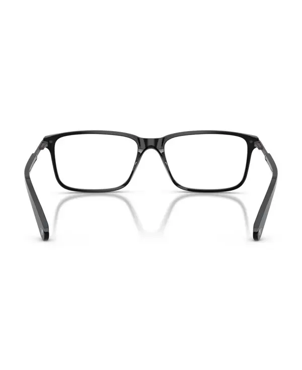 Brooks Brothers B Rectangle Eyeglasses - Black