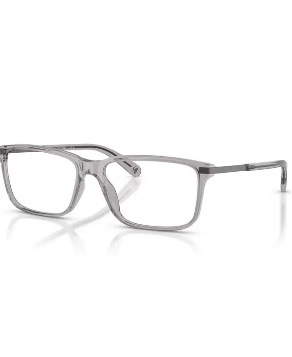 Brooks Brothers Rectangle Eyeglasses - Gray
