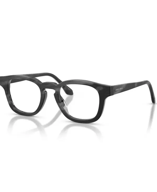 Giorgio Armani Pillow Eyeglasses - Brushed Gray