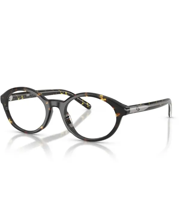 DIESEL® Oval Eyeglasses - Yellow Havana