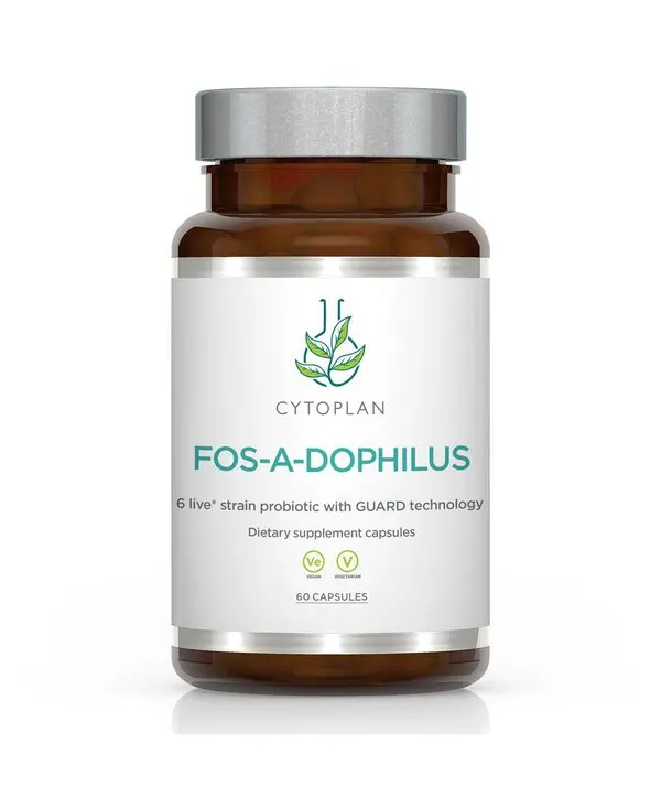CYTOPLAN Fos-a-dophilus Probiotic 60 Usa - No Color
