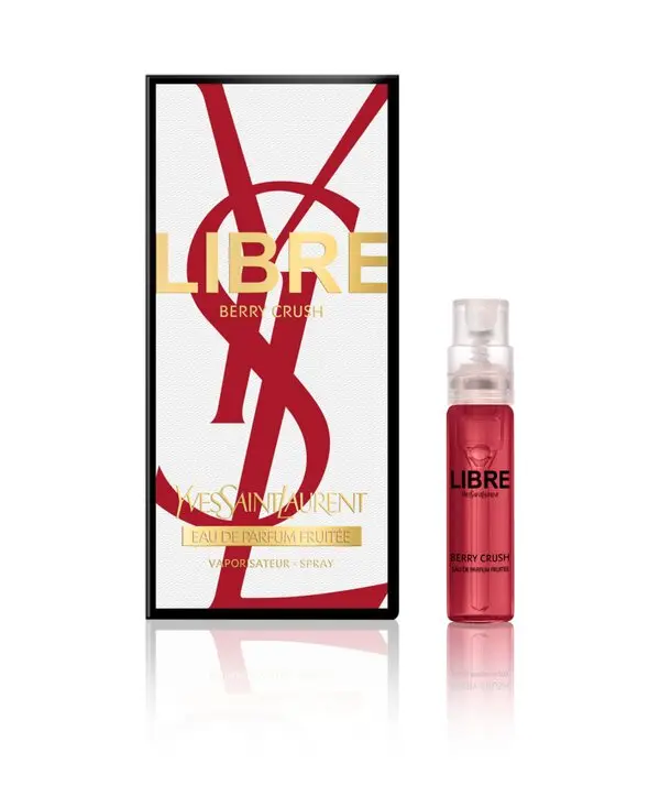 Saint Laurent Free Libre Berry Crush Sample With Any $100 Fragrance & Beauty Purchase - Ysl Libre Berry Crush Sample Size,0.04