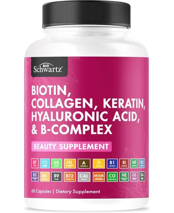BIOSCHWARTZ Biotin Collagen Keratin - No Color