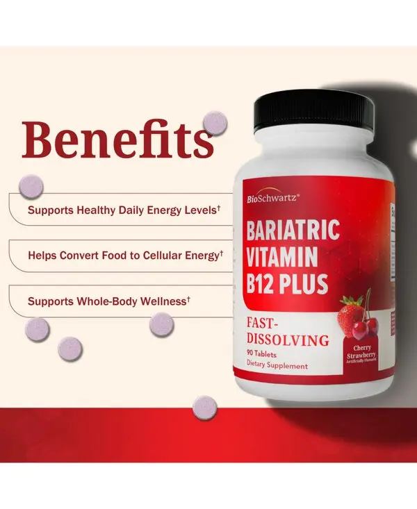 BIOSCHWARTZ Bariatric B12 Plus Dissolvable Tablets