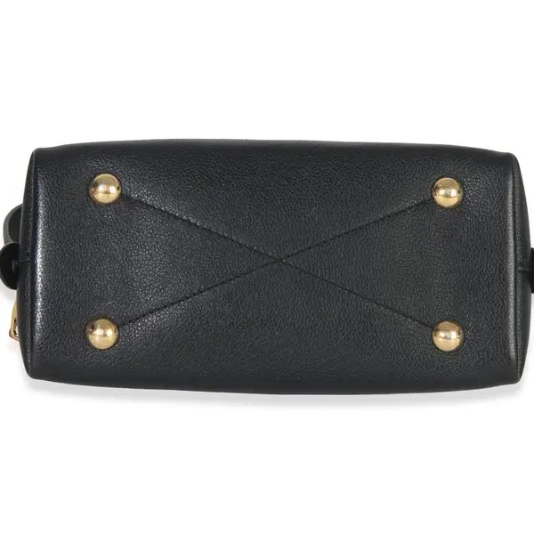 LOUIS VUITTON Monogram Empreinte Neo Alma Bb - Black