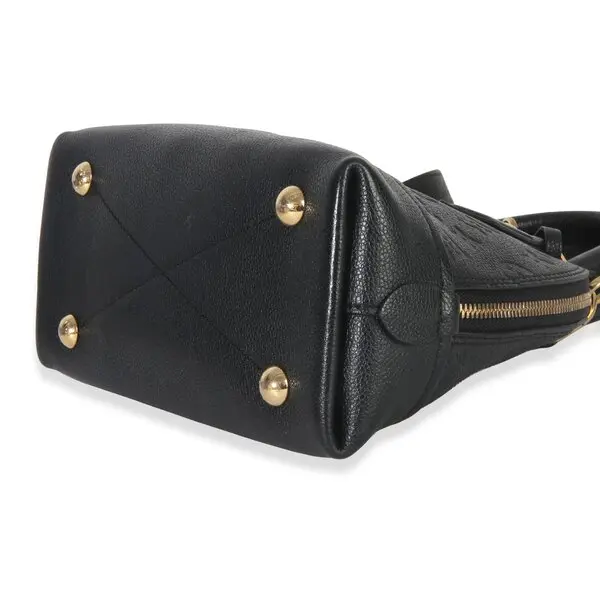 LOUIS VUITTON Monogram Empreinte Neo Alma Bb - Black
