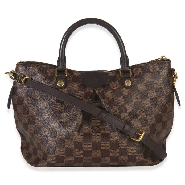 LOUIS VUITTON Damier Ebene Canvas Siena Pm