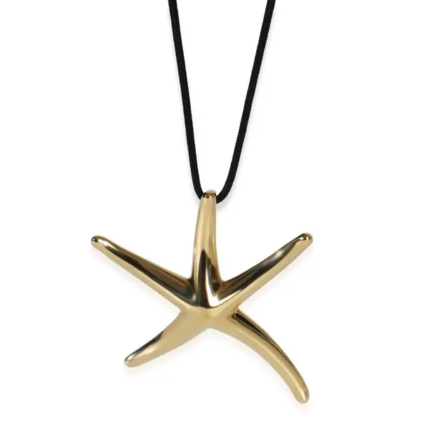Tiffany & Co. Yellow Gold Elsa Peretti Starfish Pendant - Yellow_gold